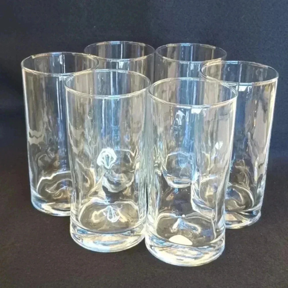 Libbey | Dining | Vintage Libby Crisa Impressions Highball Glasses Set ...